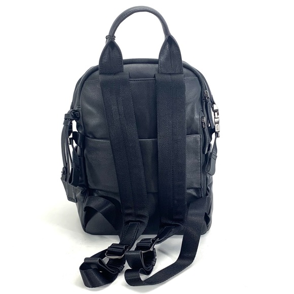 Tumi | Bags | Tumi Mezzanine Pat Backpack Black Pebbled Leather | Poshmark
